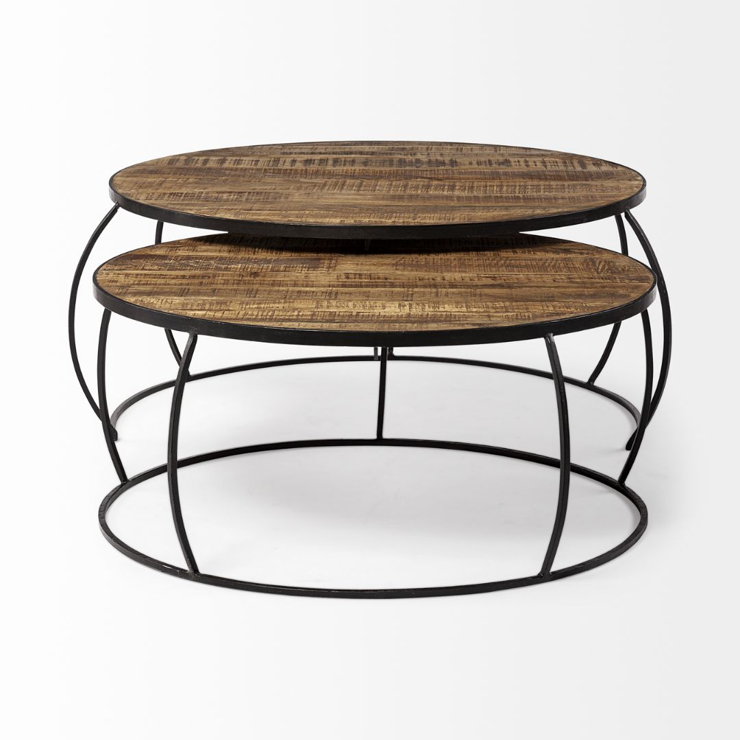 Clapp Nesting Coffee Tables Set of Two – The Tin Roof