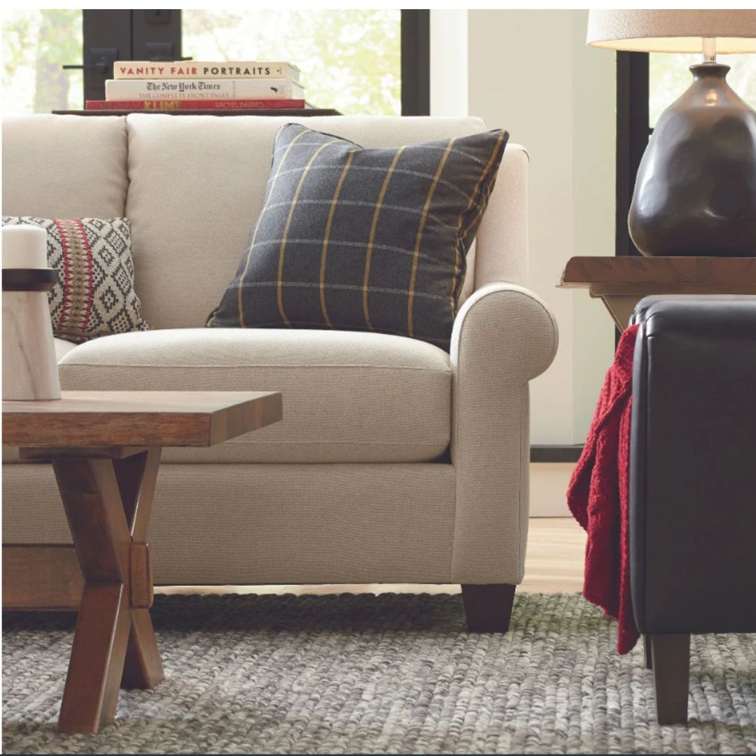 Ellery 60" Sock Arm Fabric Loveseat – The Tin Roof