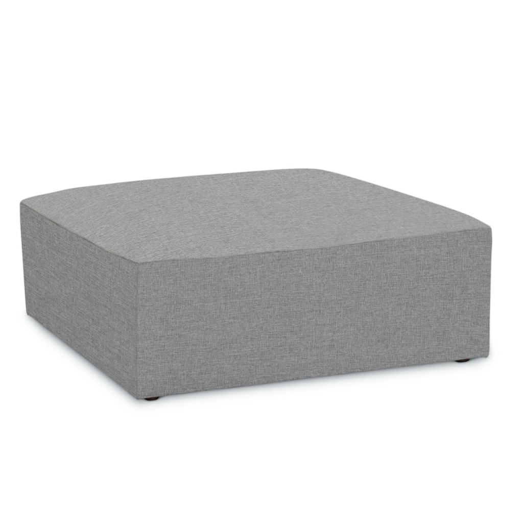 Kelly Small Square Fabric Ottoman – The Tin Roof