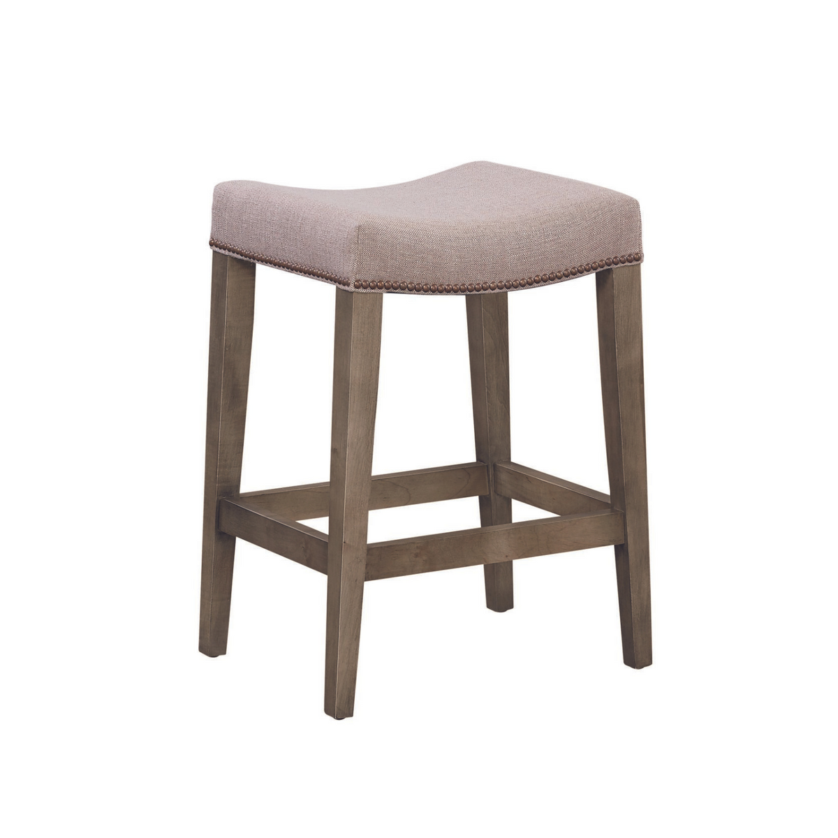 Vail Maple Fabric Saddle Stool – The Tin Roof